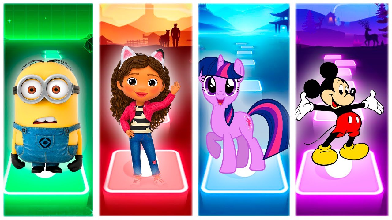 Minions_VS_Gabby_And_Friends_VS_My_Little_Pony_VS_Mickey_Mouse -Tiles ...