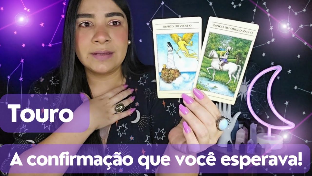 TOURO 🔥 ESSA É A SUA CONFIRMAÇÃO! ESTOU IMPACTADA COM ESSA LEITURA! SE ...