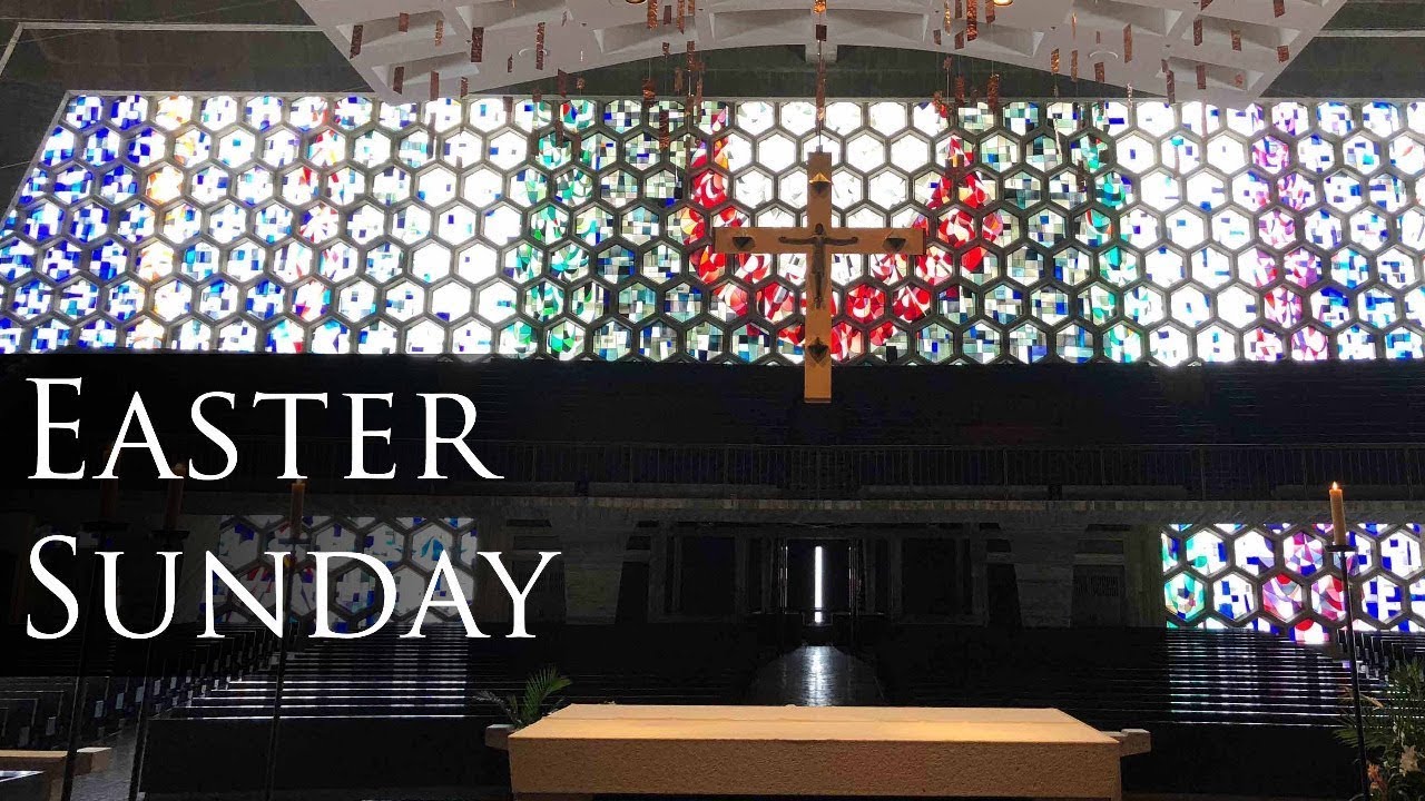 Easter Sunday Mass at Saint John's Abbey - YouTube