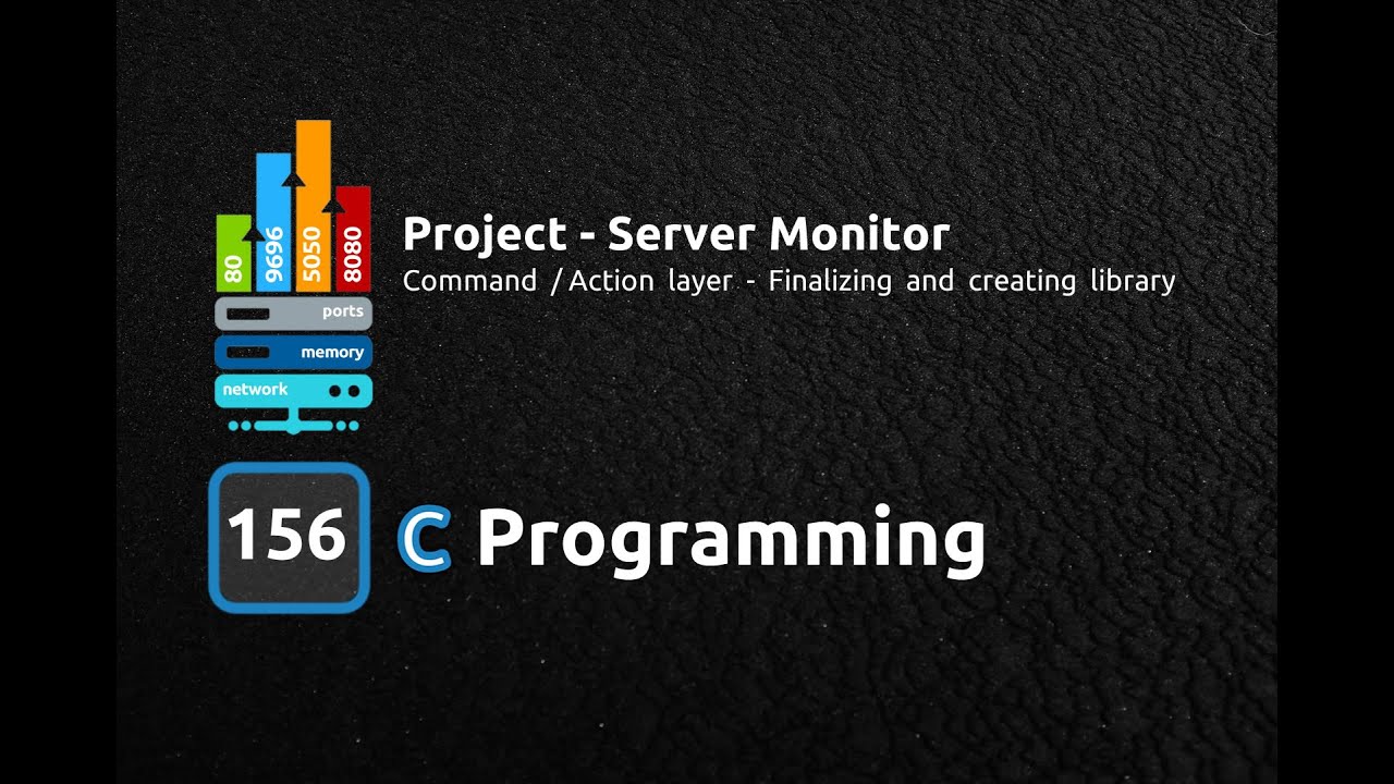 C Programming Project Server Monitor 39 Command Action Layer Finalizing And Creating 8240