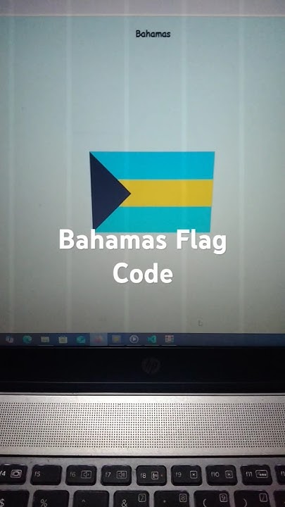 How to Code Bahamas Flag🇧🇸 with HTML CSS & JavaScript! #coding #flagcoding #programming #htmlcss ...