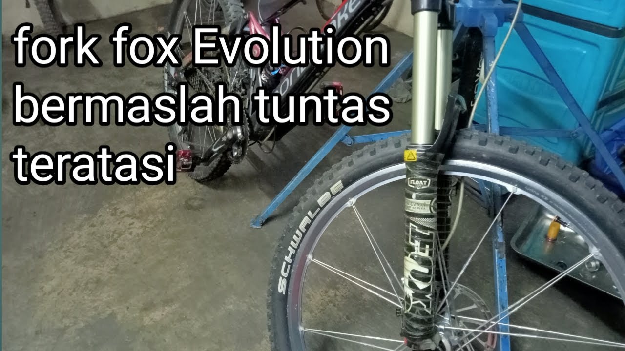 Service fork fox evolution #service #fox #suspension - YouTube