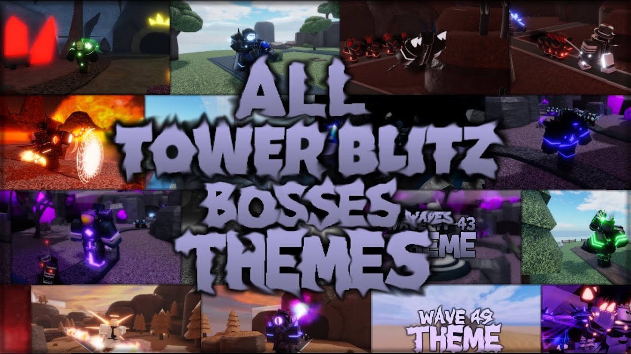 Roblox Tower Blitz All Bosses & Waves Themes/Soundtracks - YouTube
