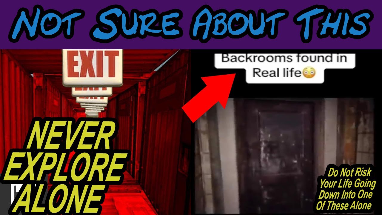 Very Creepy Back Rooms Found In Real Life - YouTube