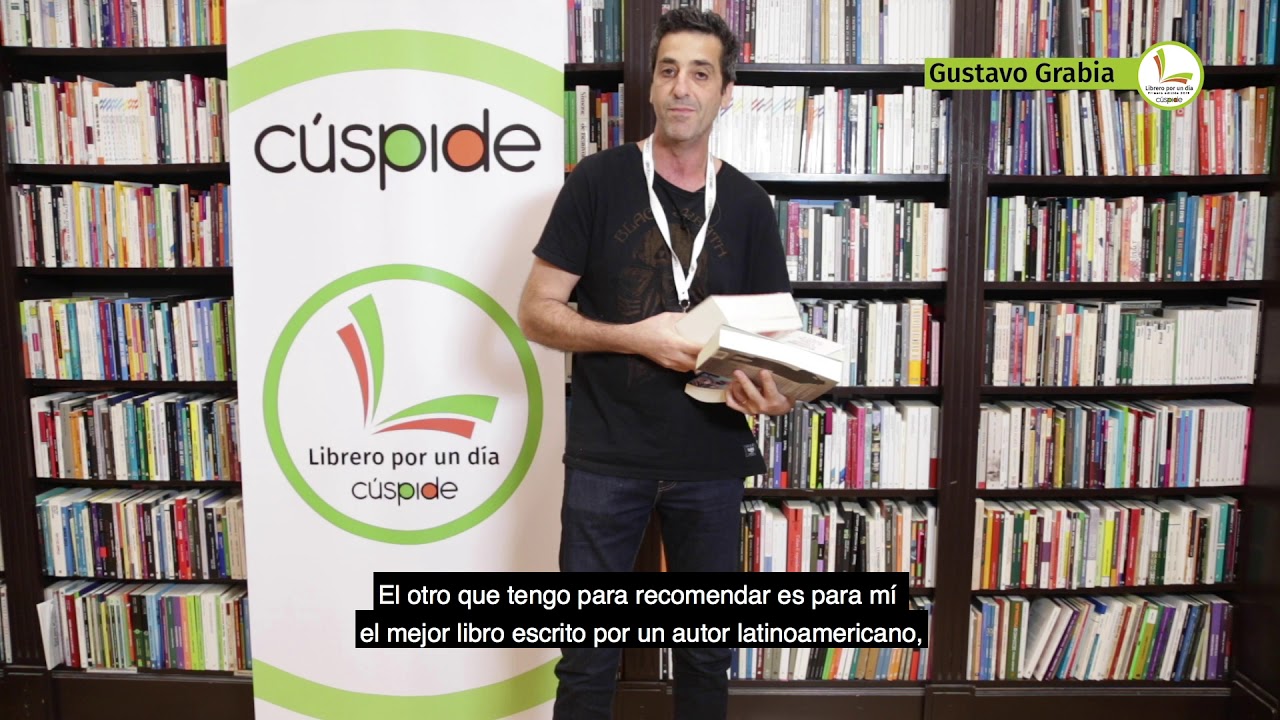 Gustavo Grabia · Librero por un día · Cúspide - YouTube