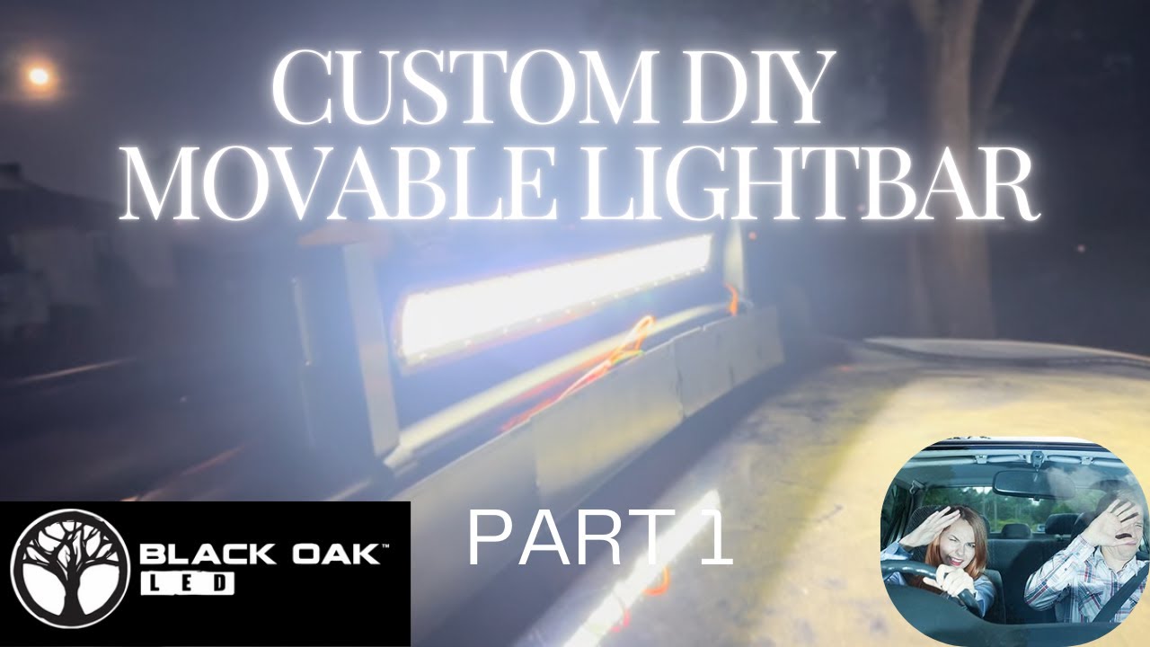 Custom DIY Light Bar Build w/ Servo Mount PART 1 | Car Installations ...