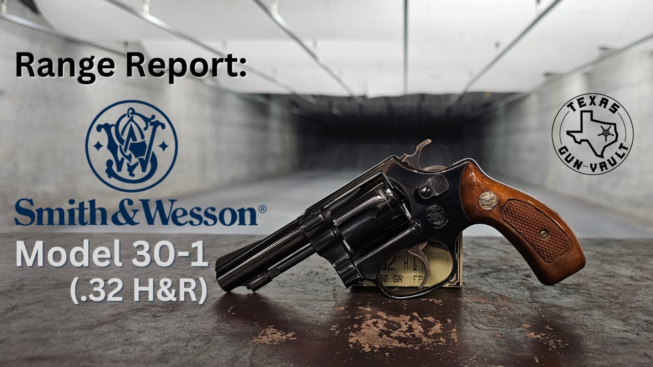 Range Report: Smith & Wesson Model 30-1 (.32 H&R Magnum) - YouTube