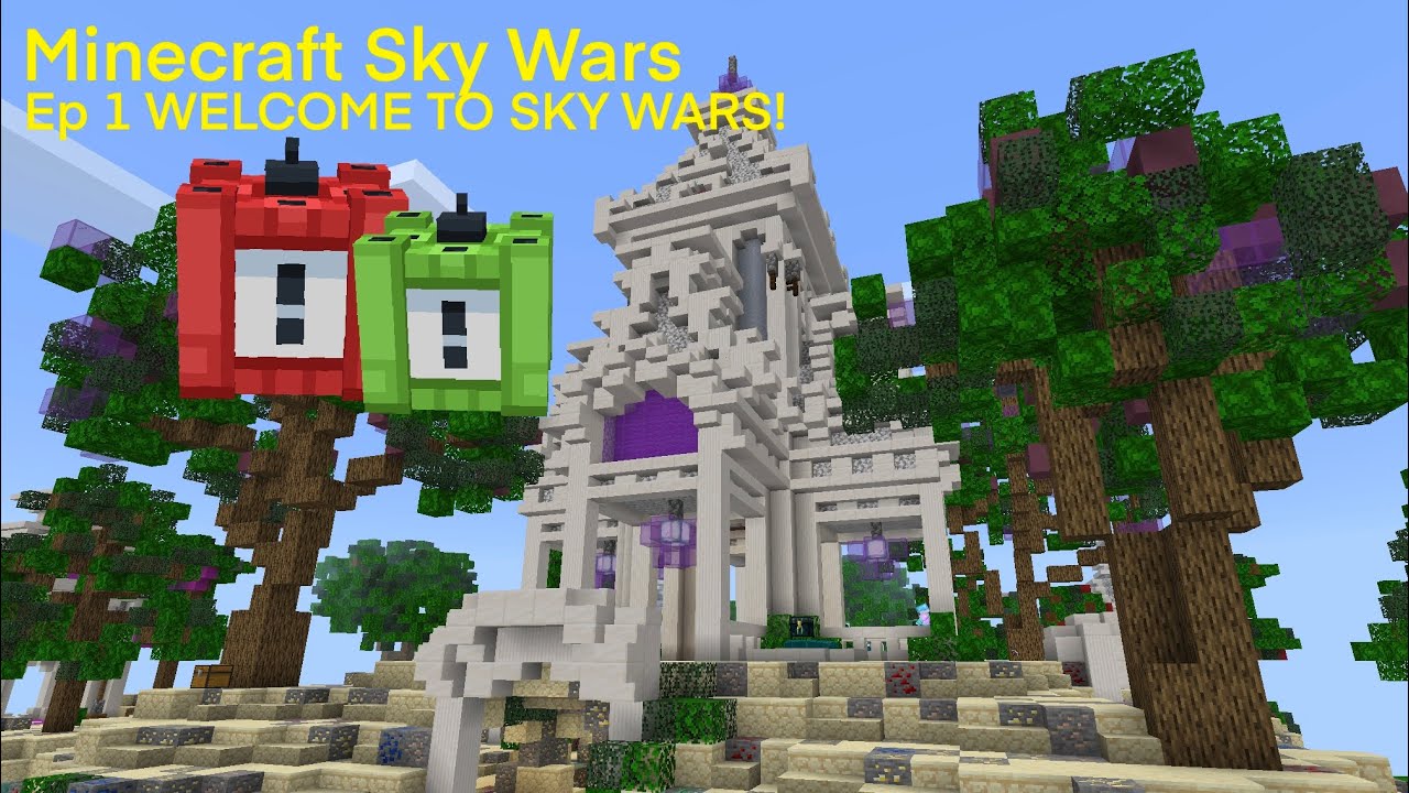 WELCOME TO SKY WARS! | Minecraft Sky Wars - YouTube