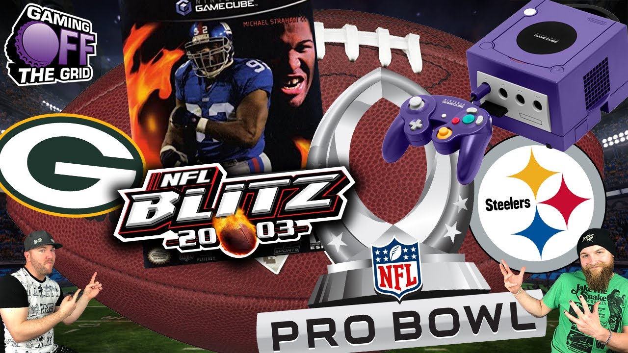 [UNLOCKED] NFL Blitz 2003 (GameCube) Packers VS Steelers | GOTG NFL Pro Bowl Game - YouTube