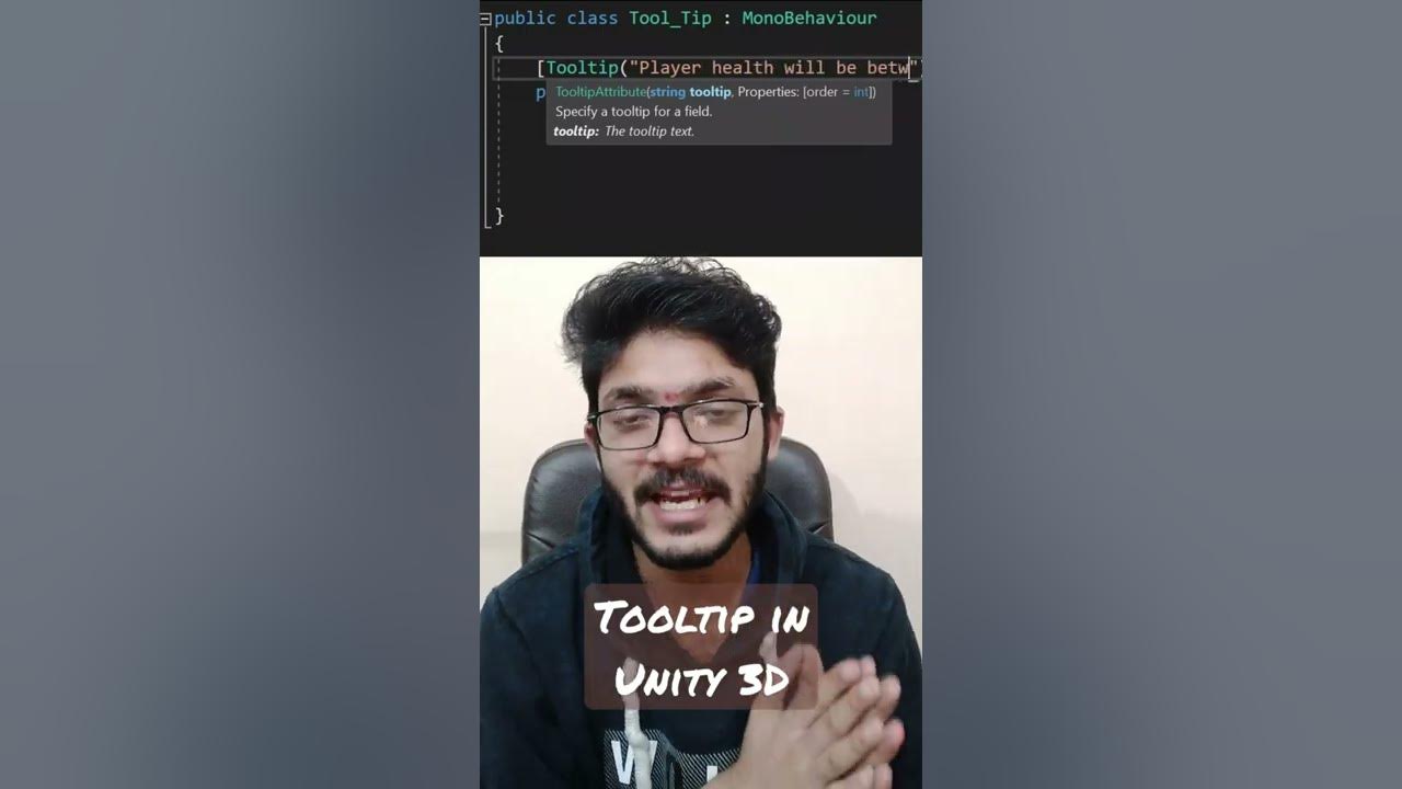 Unity Tips馃敟tooltip Attribute In Unity 3d Unity Tooltip On Mouseover Variable Learn Gamedev 8307