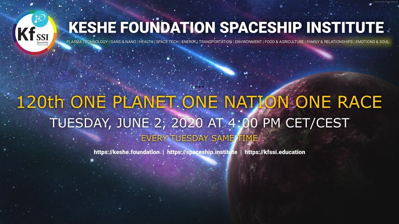 120th One Planet One Nation One Race for World Peace; June 2, 2020 ...