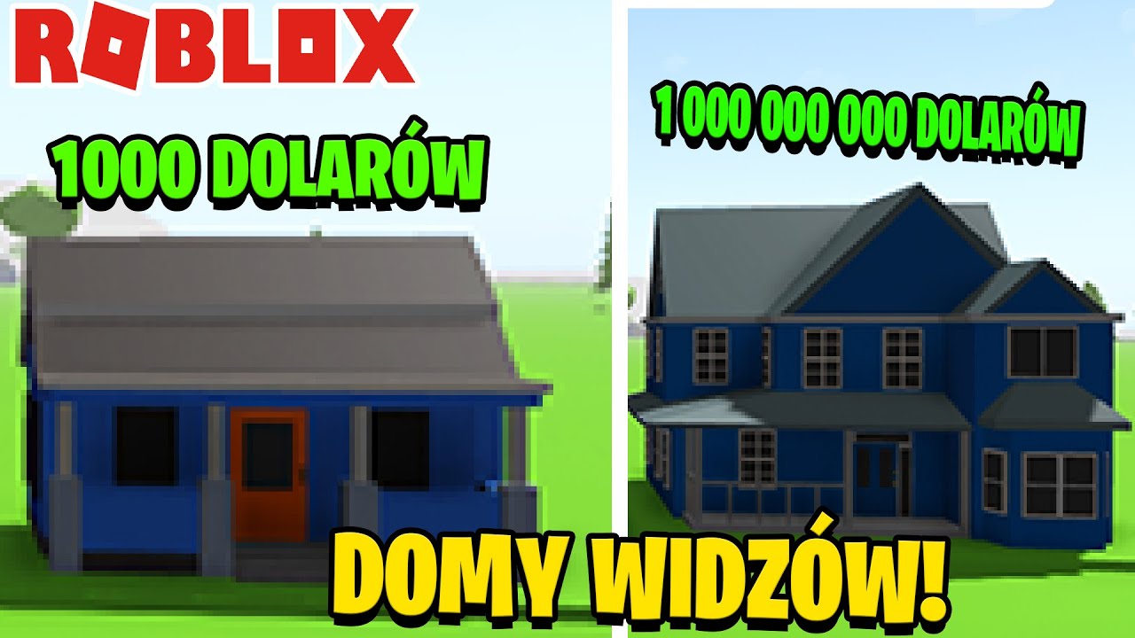 OCENIAM DOMY WIDZÓW! - BLOXBURG - ROBLOX - YouTube
