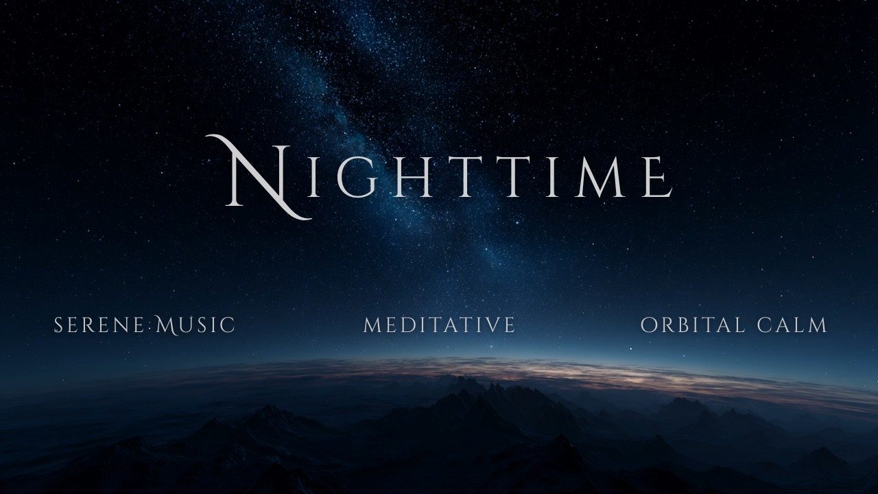 Nighttime | Deep Meditative Ambient Music for Sleep Beneath Shimmering ...