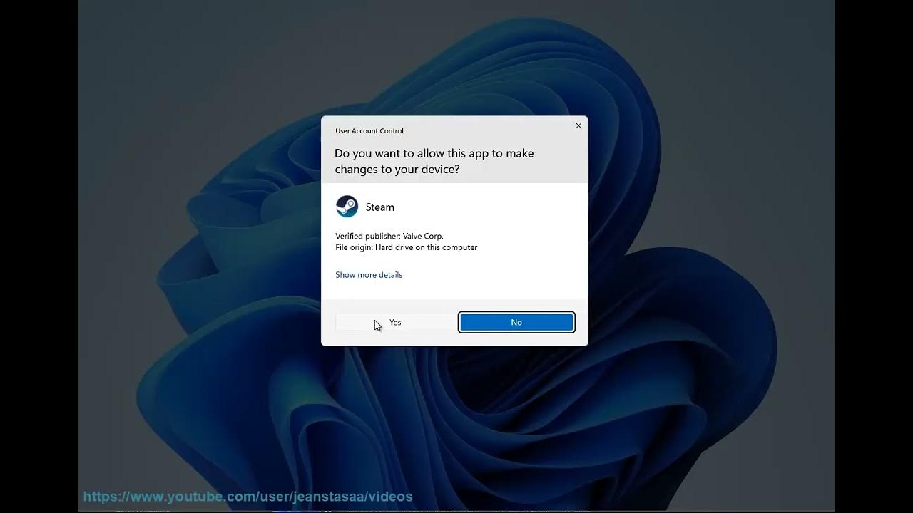 Fix The operation was canceled by the user (0x4C7) in Steam - YouTube