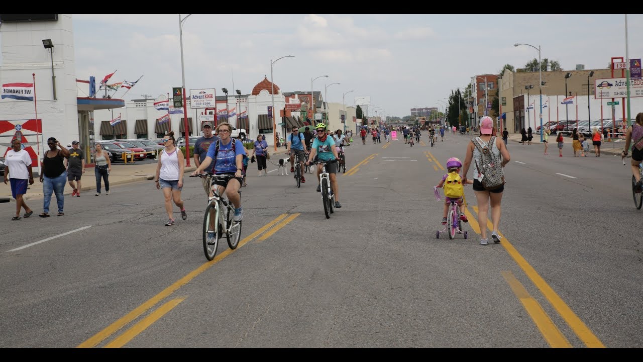 Open Streets ICT Wichita, Kansas Sept 24, 2017 - YouTube