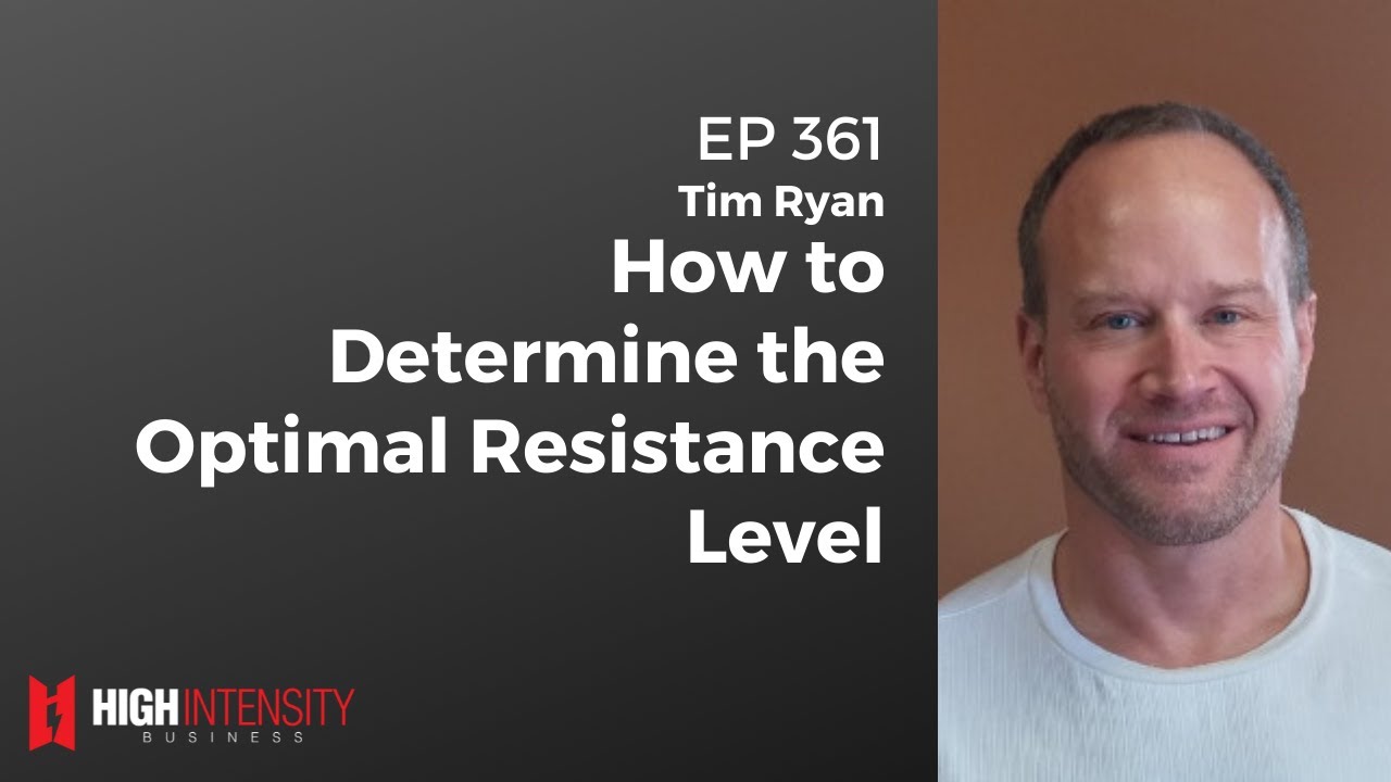 How to Determine the Optimal Resistance Level - HIT Fundamentals Series ...