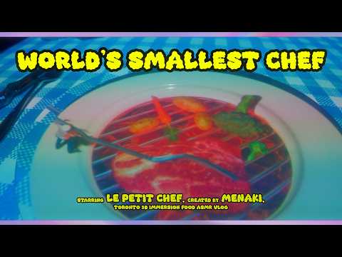 Le Petit Chef Review | Immersive 3D Dining Experience & Food Vlog ASMR