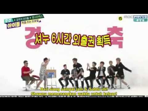 Monsta X @ Weekly Idol (16-09-15) IndoSub