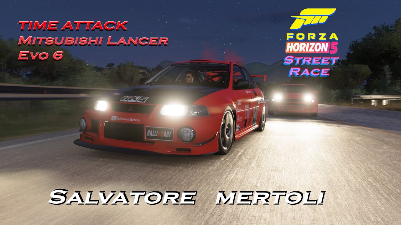 TIME ATTACK Mitsubishi Lancer Evo 6 #race #lancer #evo #evo6 #tuned # ...