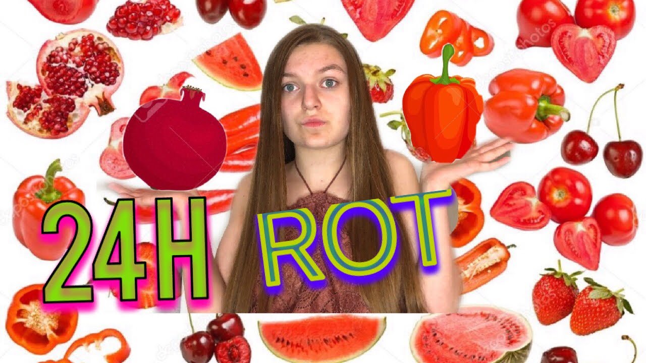 24 Stunden nur Rotes Essen😱| München Hi-Sky Riesenrad| - YouTube