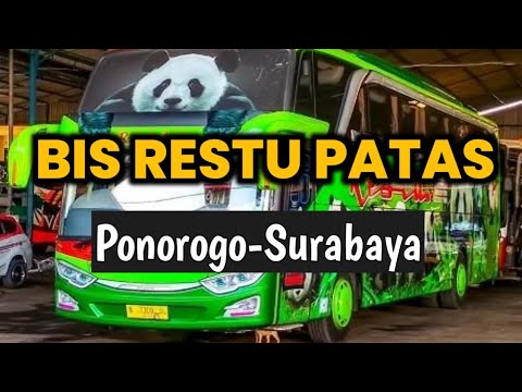 Penampakan BIS PATAS RESTU | Surabaya-Ponorogo - YouTube