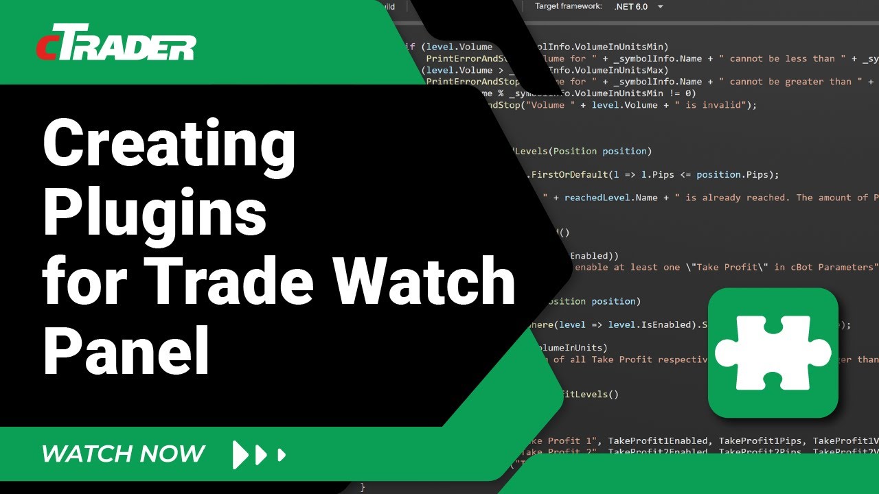 Creating Plugins for Trade Watch Panel - YouTube