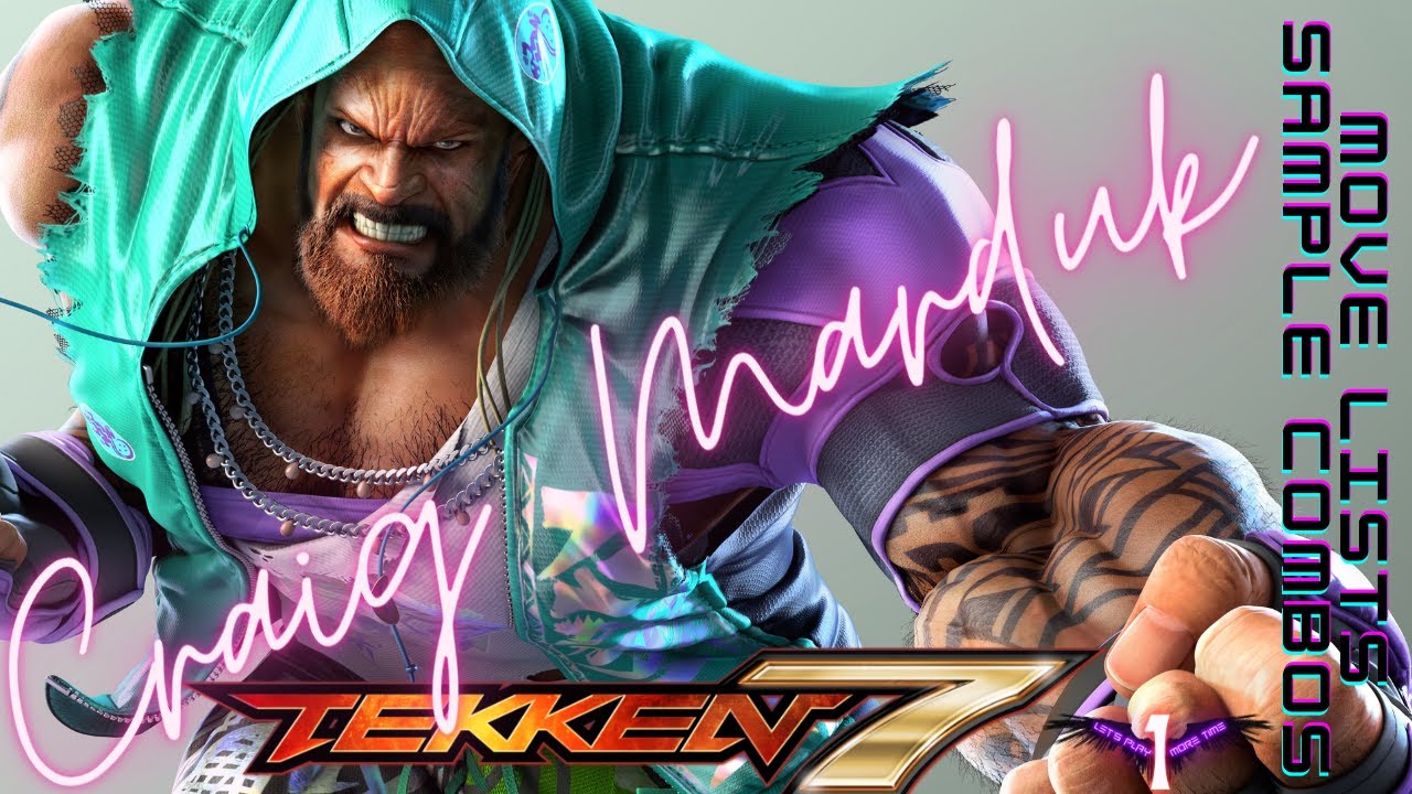 Moves and Combos of Marduk. Tekken 7/ Craig Marduk - YouTube