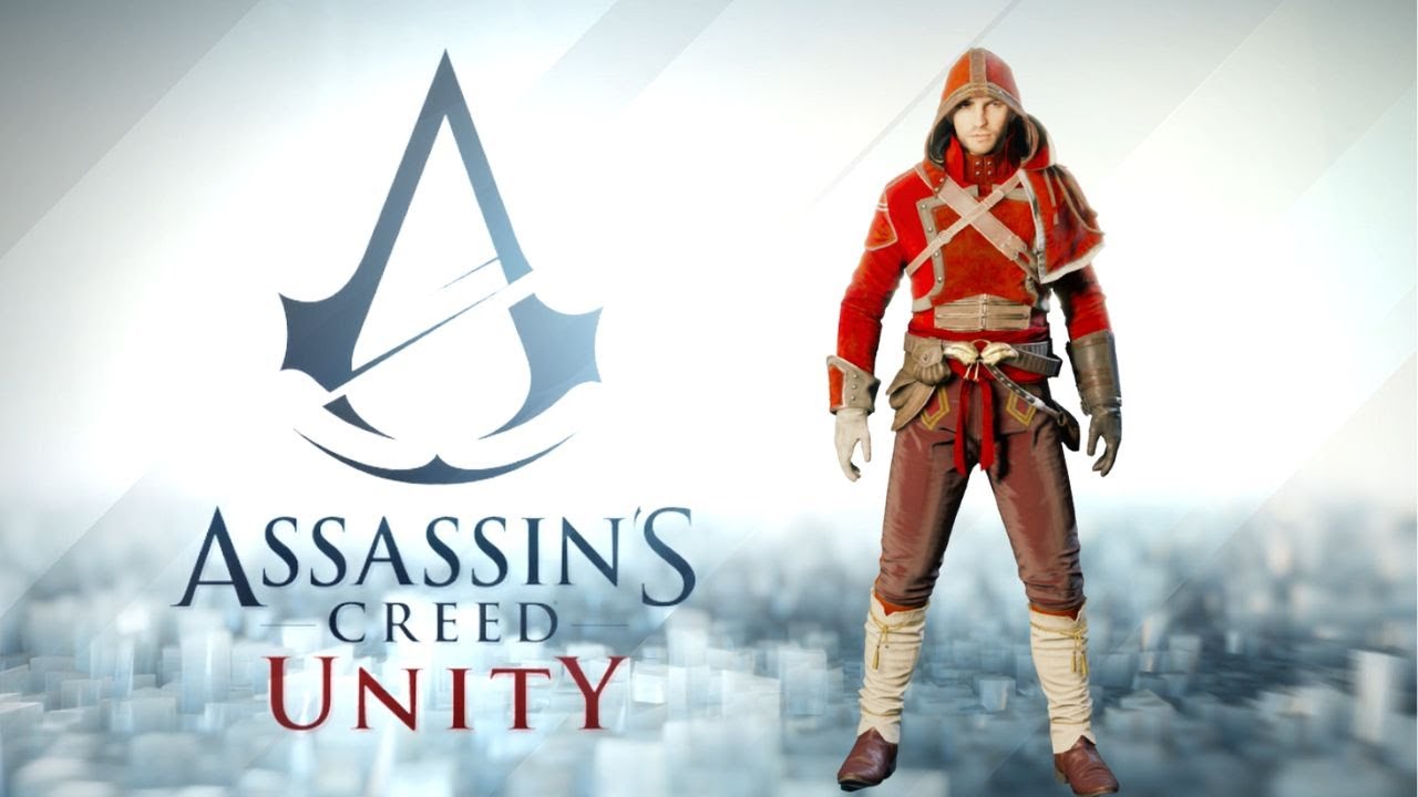 Assassin's Creed Unity In YouTube Red Colour Outfit - YouTube