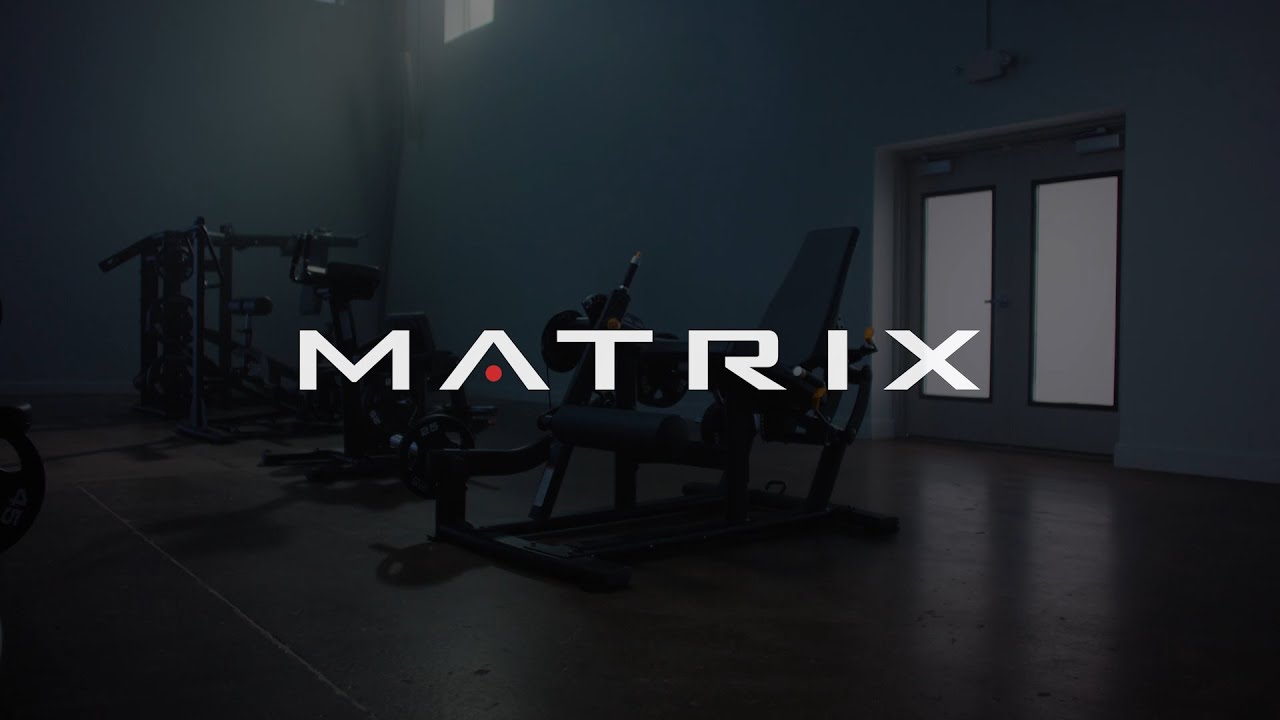 Plate-loaded Leg Extension | Matrix Fitness Strength - YouTube