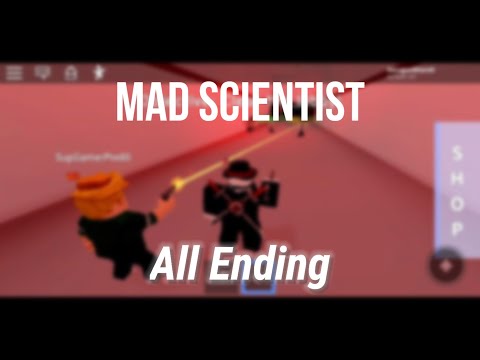 All Ending - Mad Scientist ( Roblox Story )