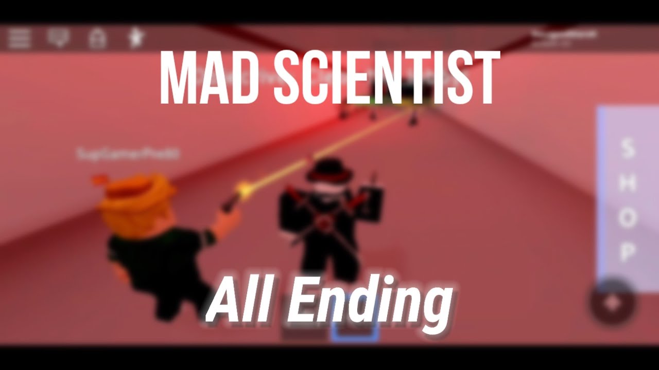 All Ending - Mad Scientist ( Roblox Story ) - YouTube