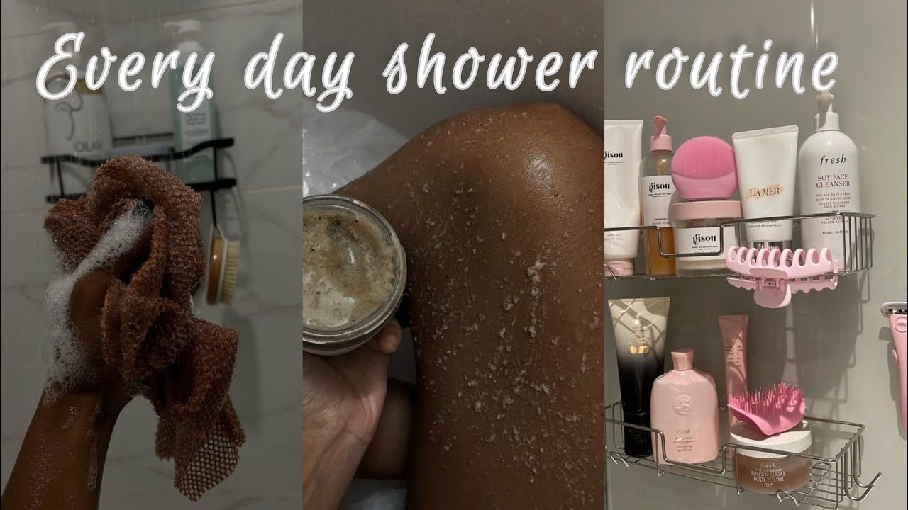 Everyday Shower routine 🚿 🧼 - YouTube