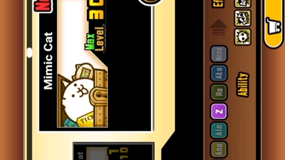 Getting level 30 mimic cat. (battle cat short 22) #battlecat - YouTube