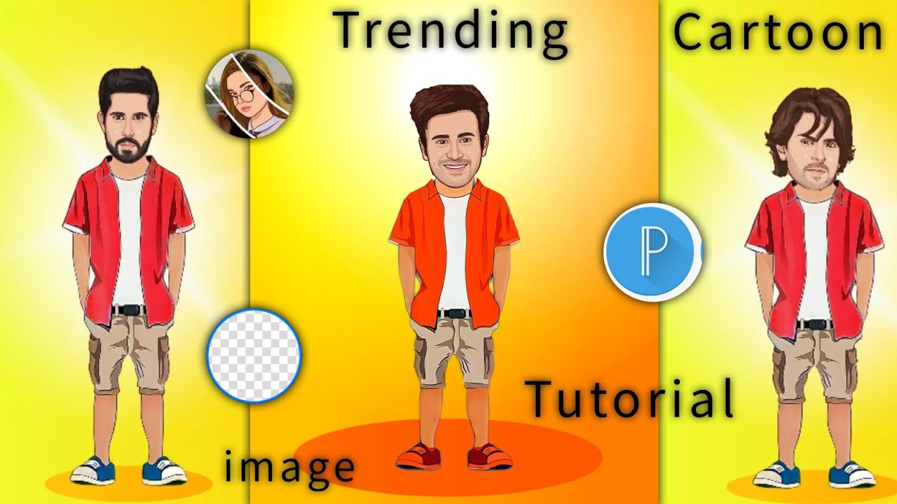 Miniatures photo Editing Tutorial | Trending Cartoon Image Editing ...