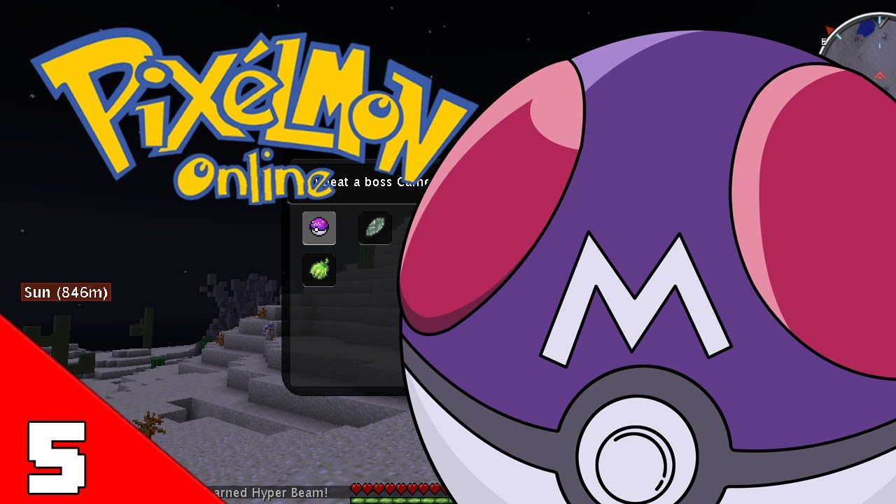 Minecraft Pixelmon X #5 มาสเตอร์บอล!! - YouTube