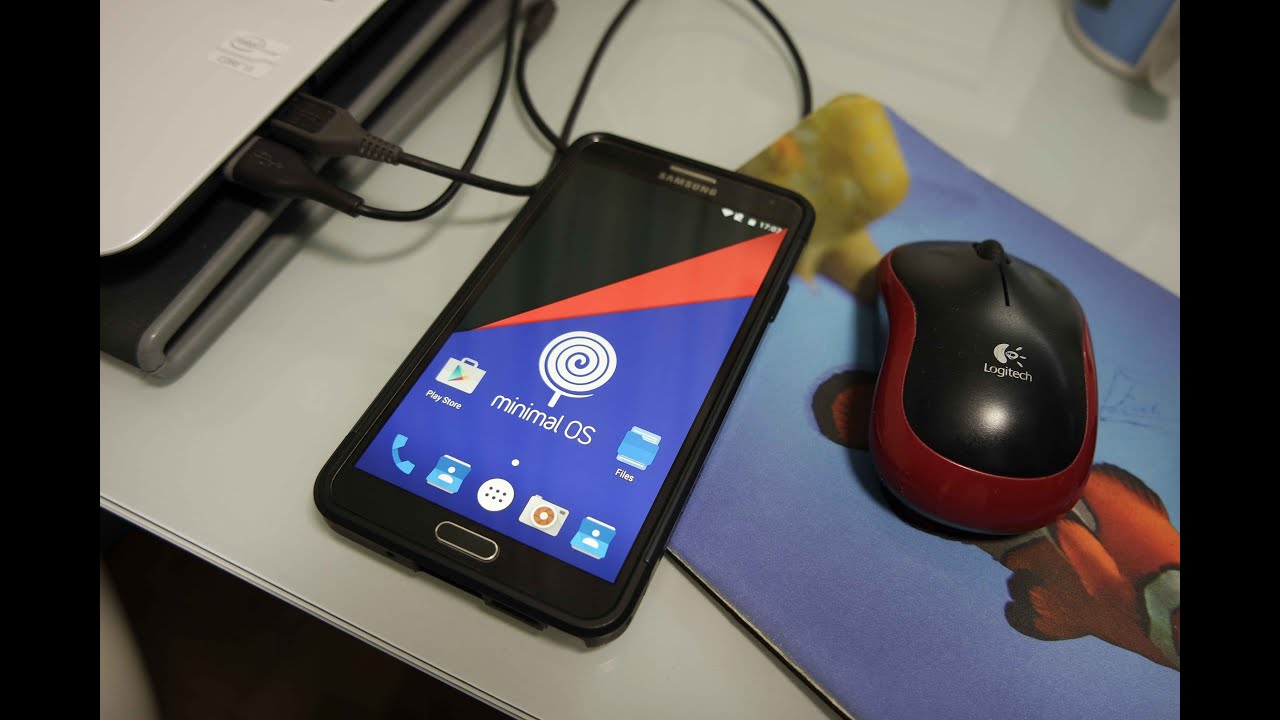 ROM Minimal OS para el Samsung Galaxy Note 3. - YouTube