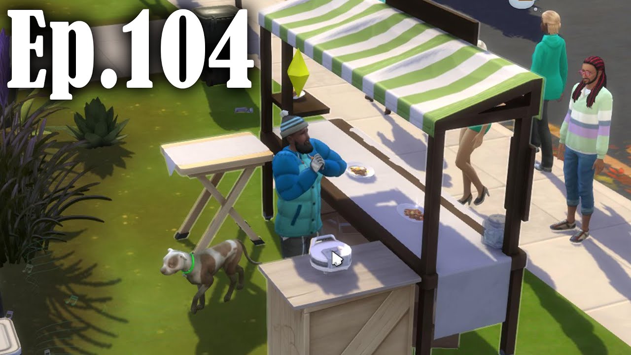James Returns To The FOOD STAND! | Sims 4 Let's Play Episode 104 - YouTube