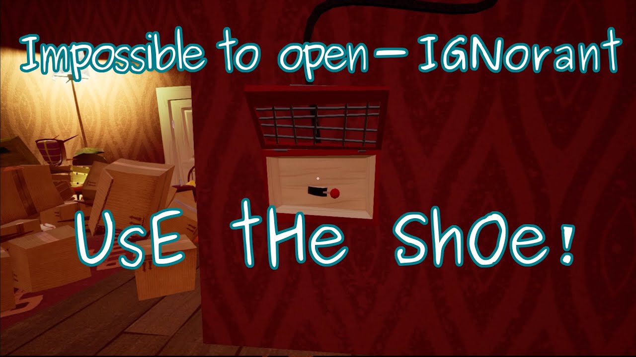 How To Unlock The Red Key The Real Way - Hello Neighbour Act 3 - YouTube