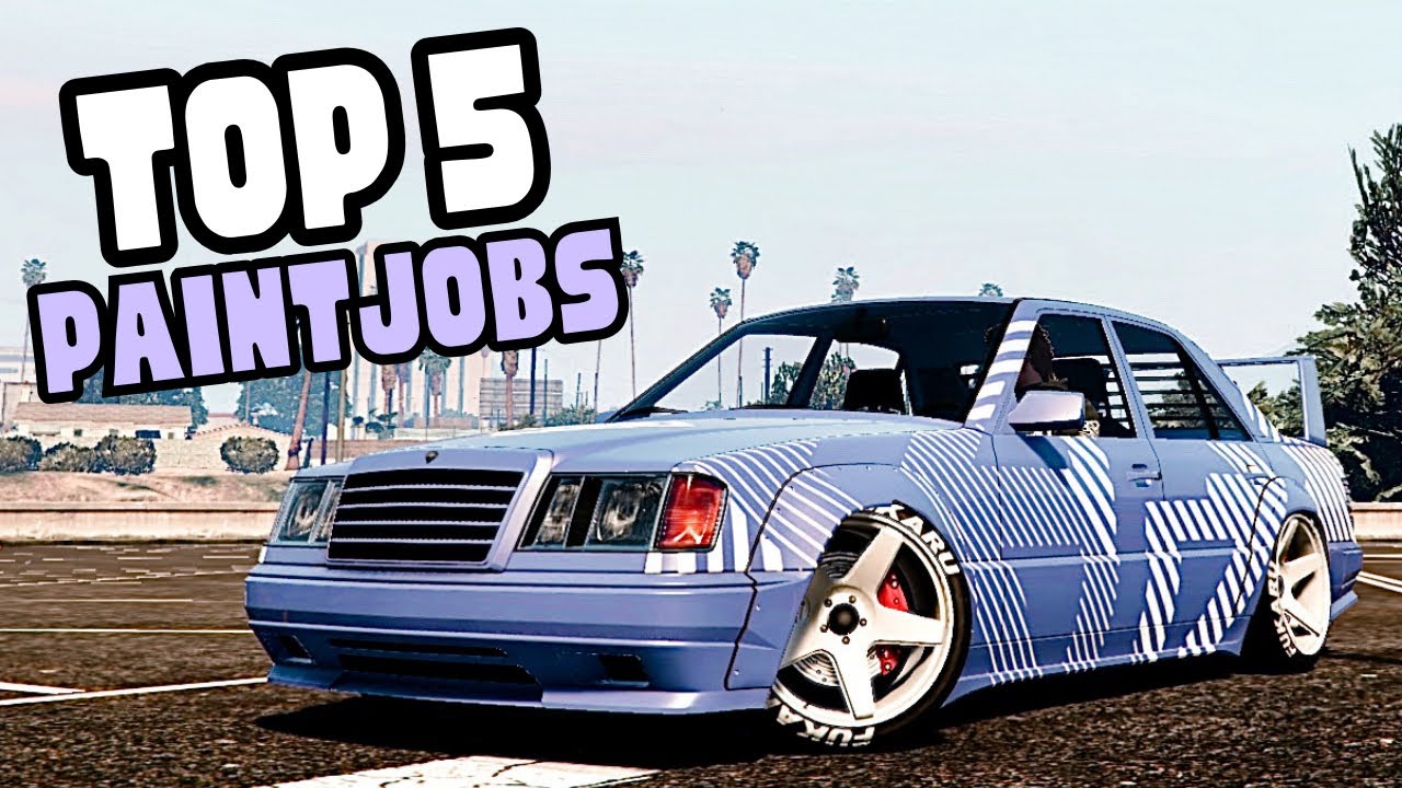 Top 5 Paint Jobs of the Week! | GTA Online - YouTube