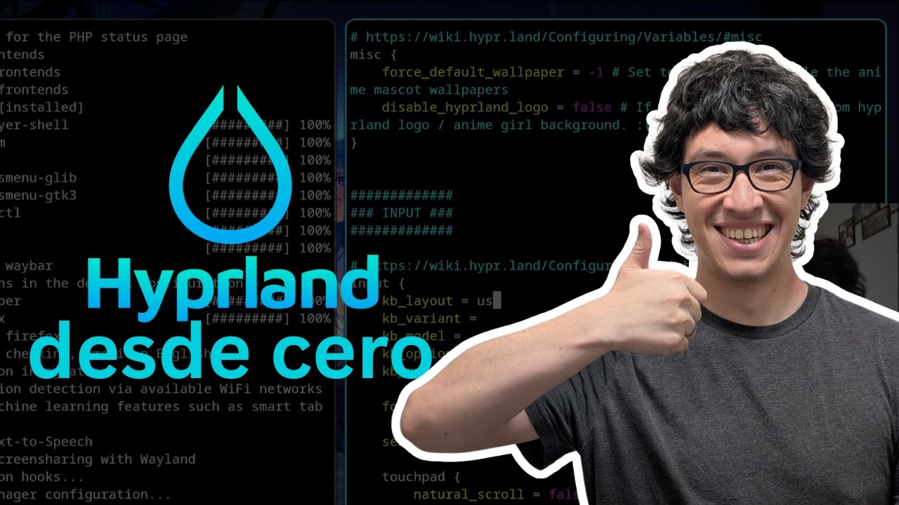 Instala Hyperland en Arch Linux desde CERO y FACIL - YouTube