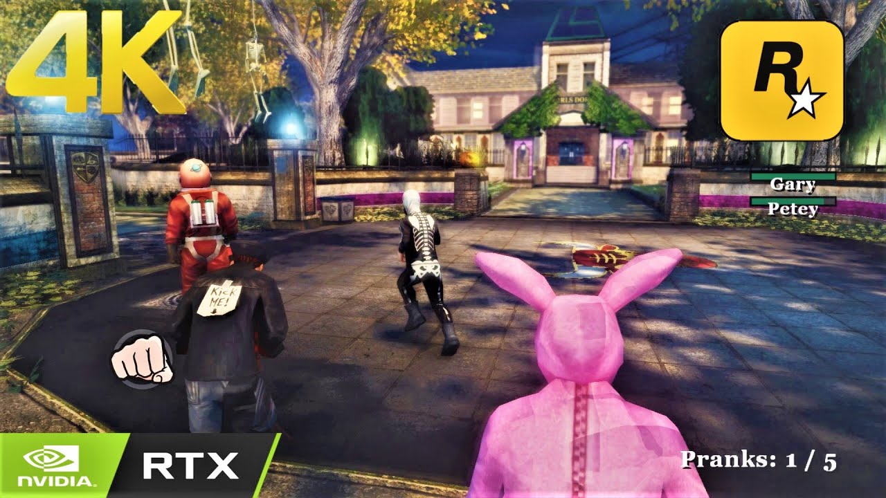 Bully: (Halloween Mission) With Ray-Tracing 4K Gameplay! - YouTube