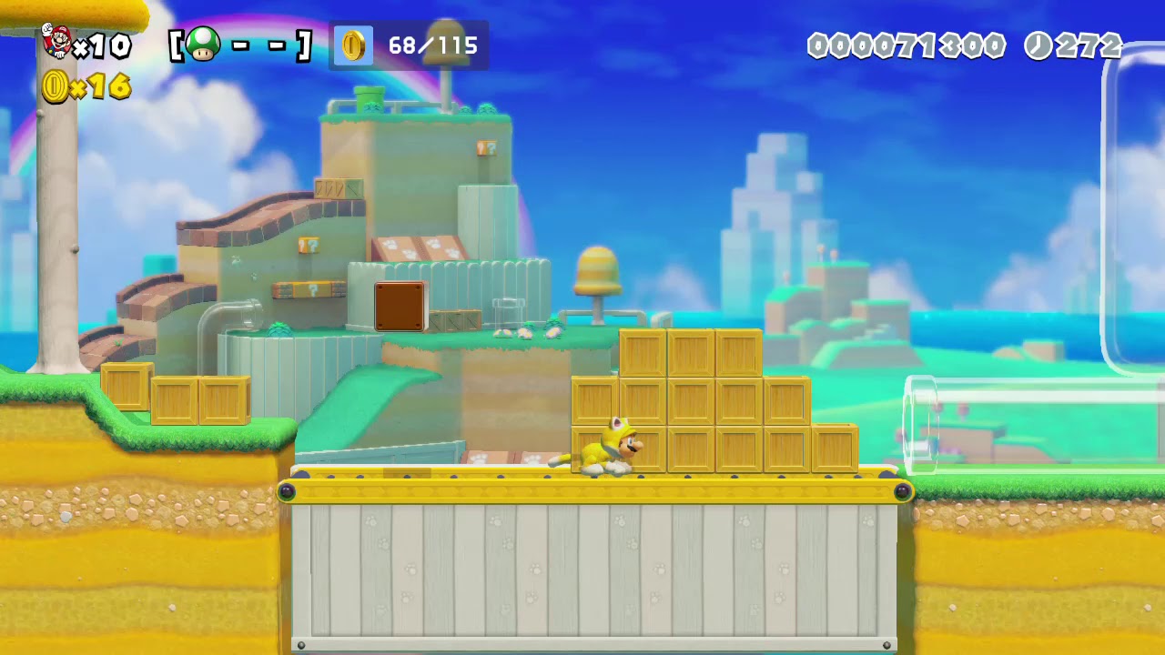 Mario Maker 2 Softlock in 3D Theme - YouTube