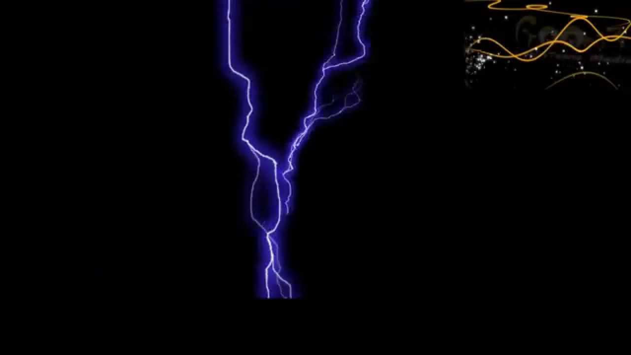 Sky Lightning Motion Background - YouTube