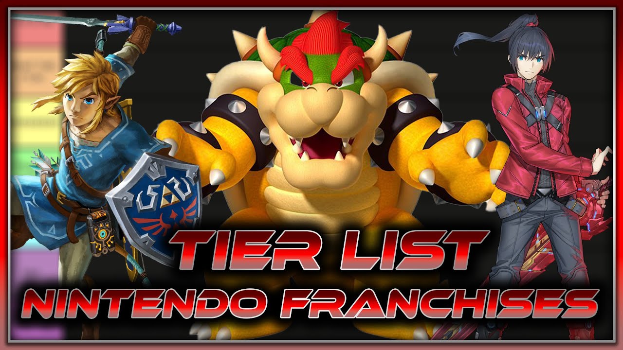 NINTENDO FRANCHISES TIER LIST (2024) - YouTube