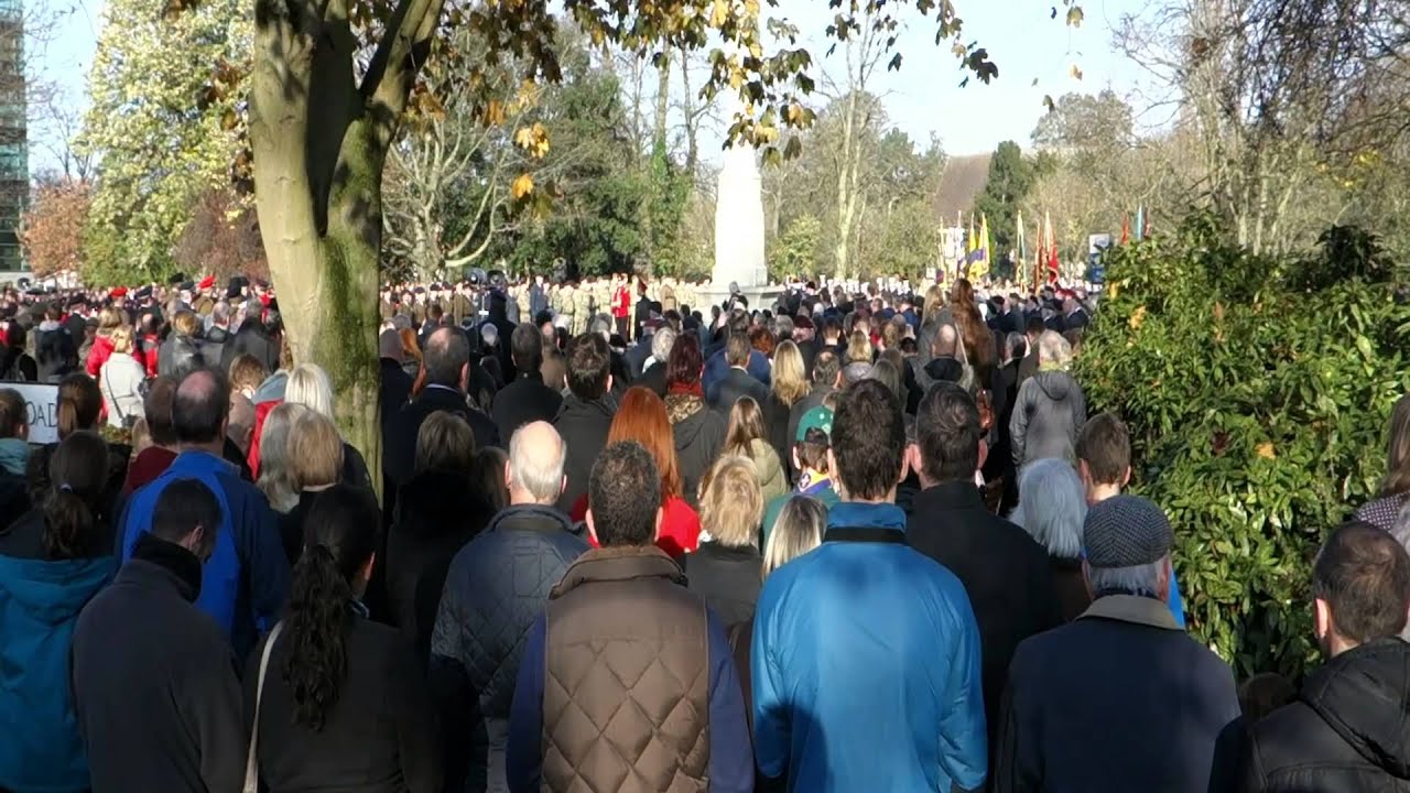 Remembrance Sunday Parade - York - Sunday 9th November 2014 - YouTube