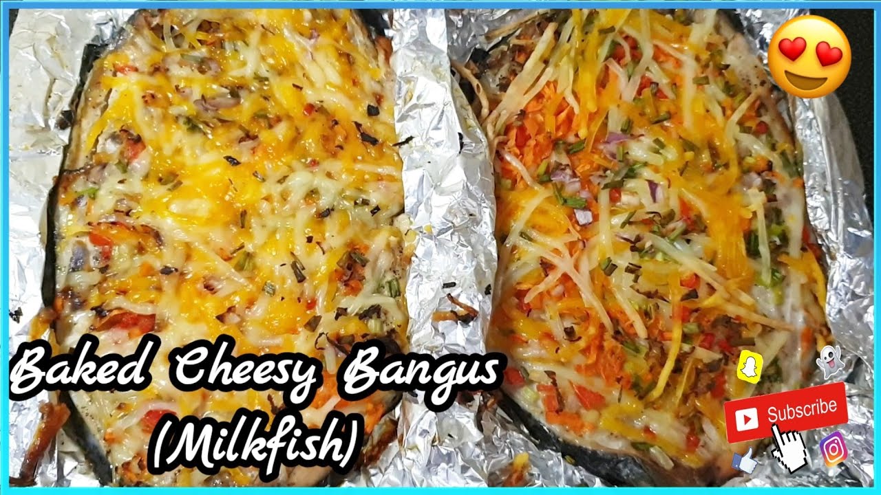 Baked Cheesy Bangus (Milkfish) 💖 - YouTube