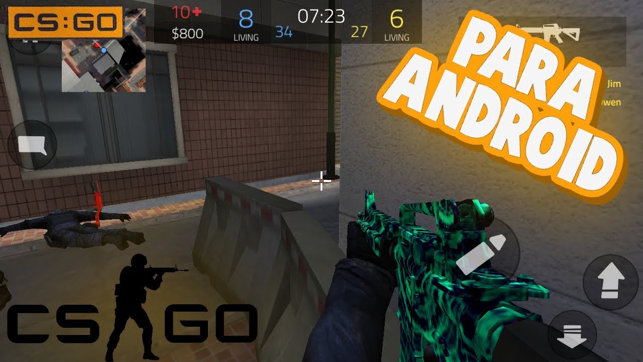 CS:GO PARA ANDROID Y IOS |JUEGO MAS PARECIDO A CSGO (COUNTER STRIKE ...