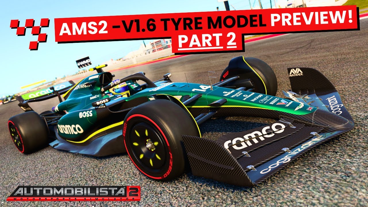 Automobilista 2 | AMS2 - V1.6 Tyre Model Preview! Part 2! NOW we're ...