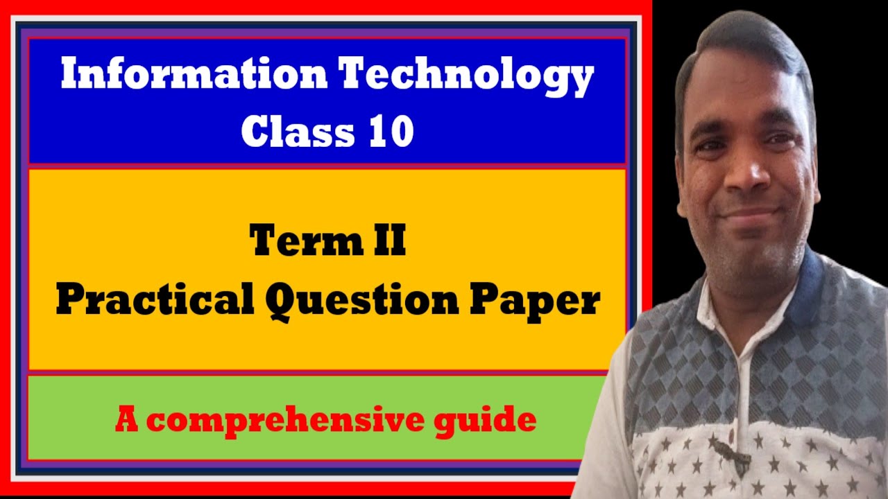 Term 2 IT 402 Practical Paper 2022 | Practical Paper 2022 Information ...