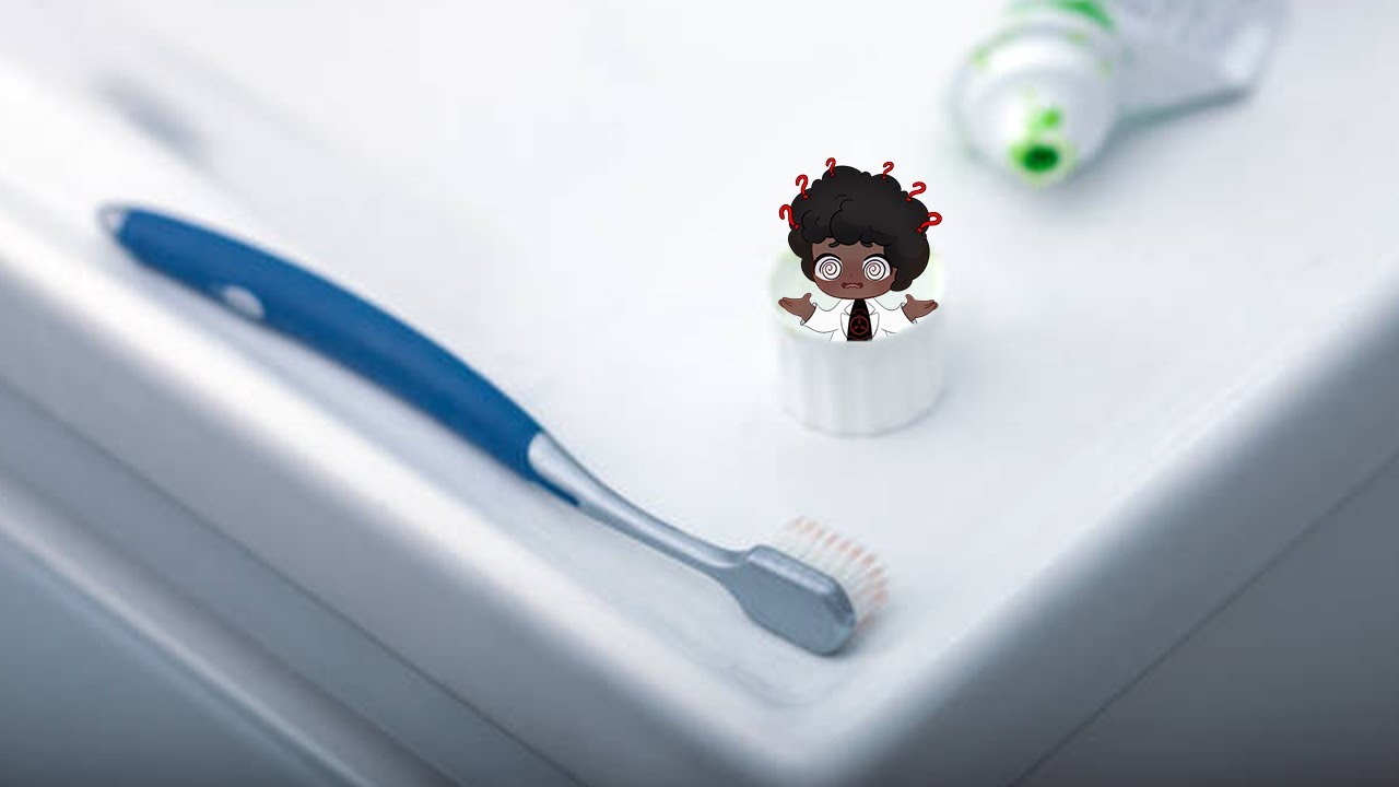 Pick up tooth brush, rewind, pick up tooth brush, rewind, pick up tooth ...